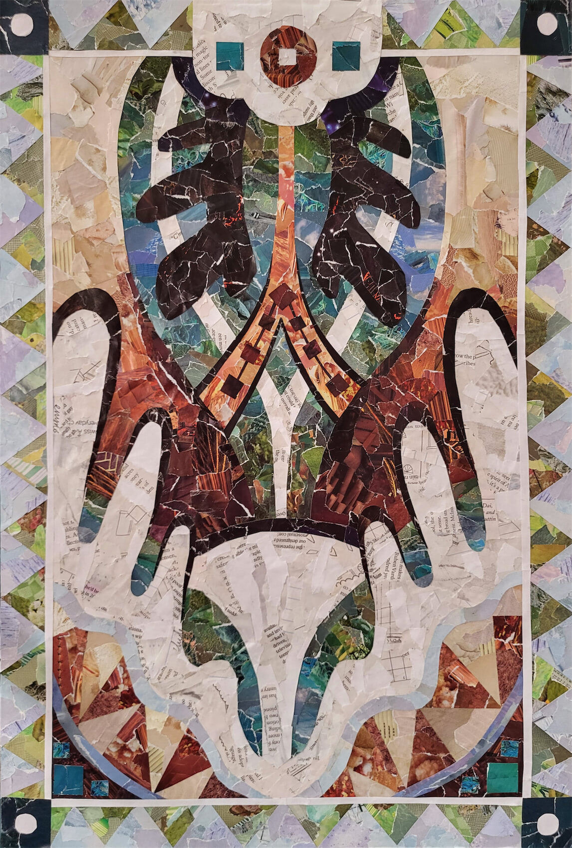 Lauren Boyce: Abstract Composition in Collage | U-M Stamps