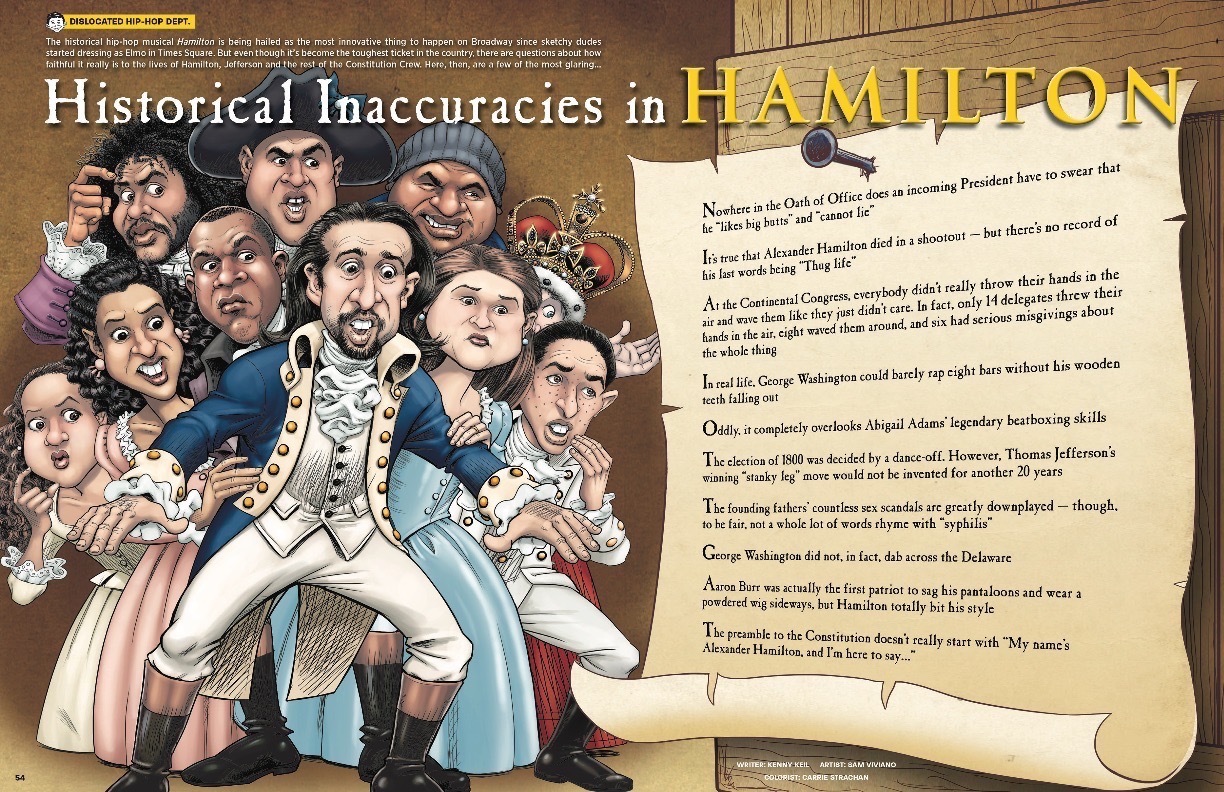Sam Viviano: Historical Inaccuracies in “Hamilton” | U-M Stamps