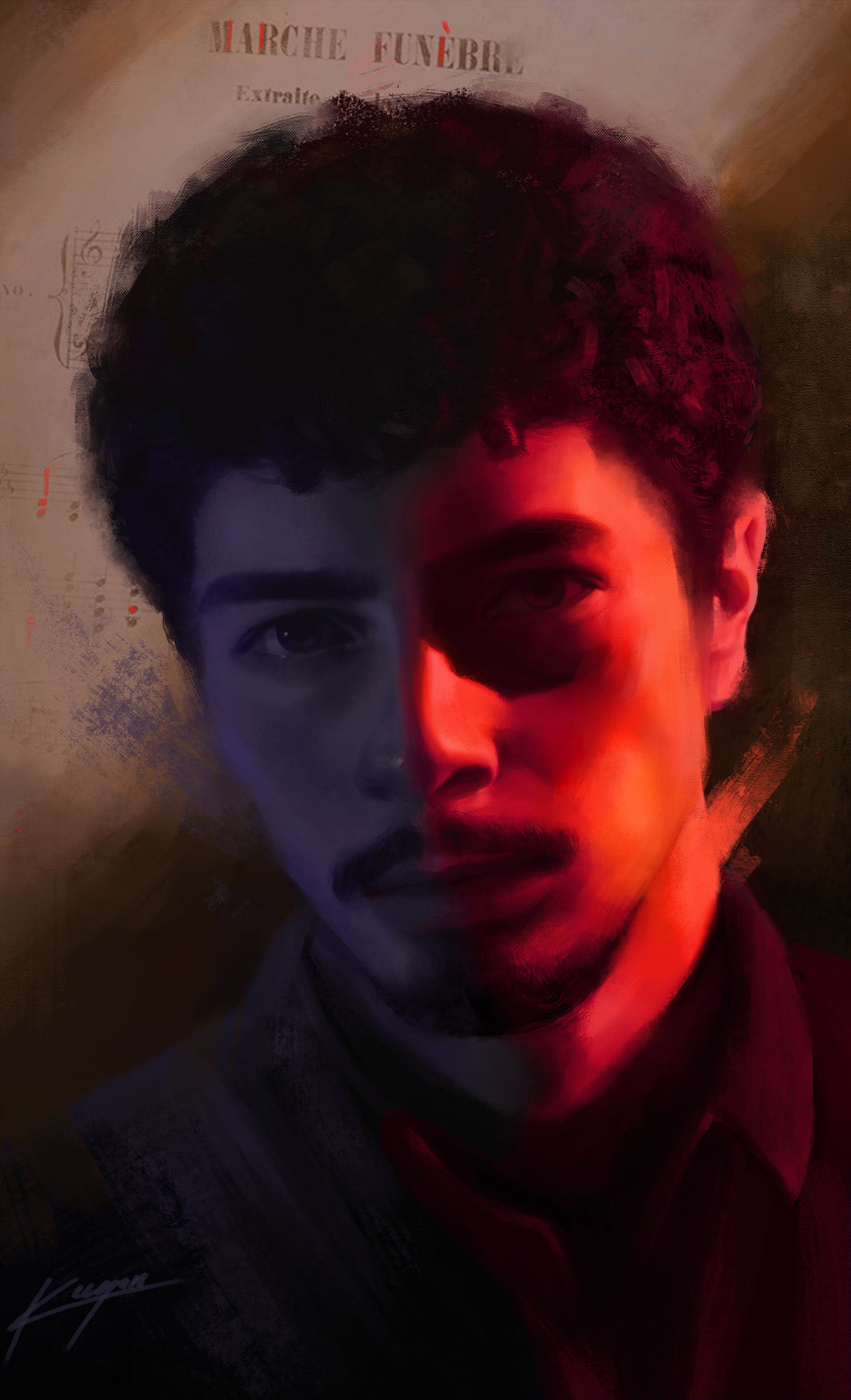 Keegan Moore: Self-Portait | U-M Stamps