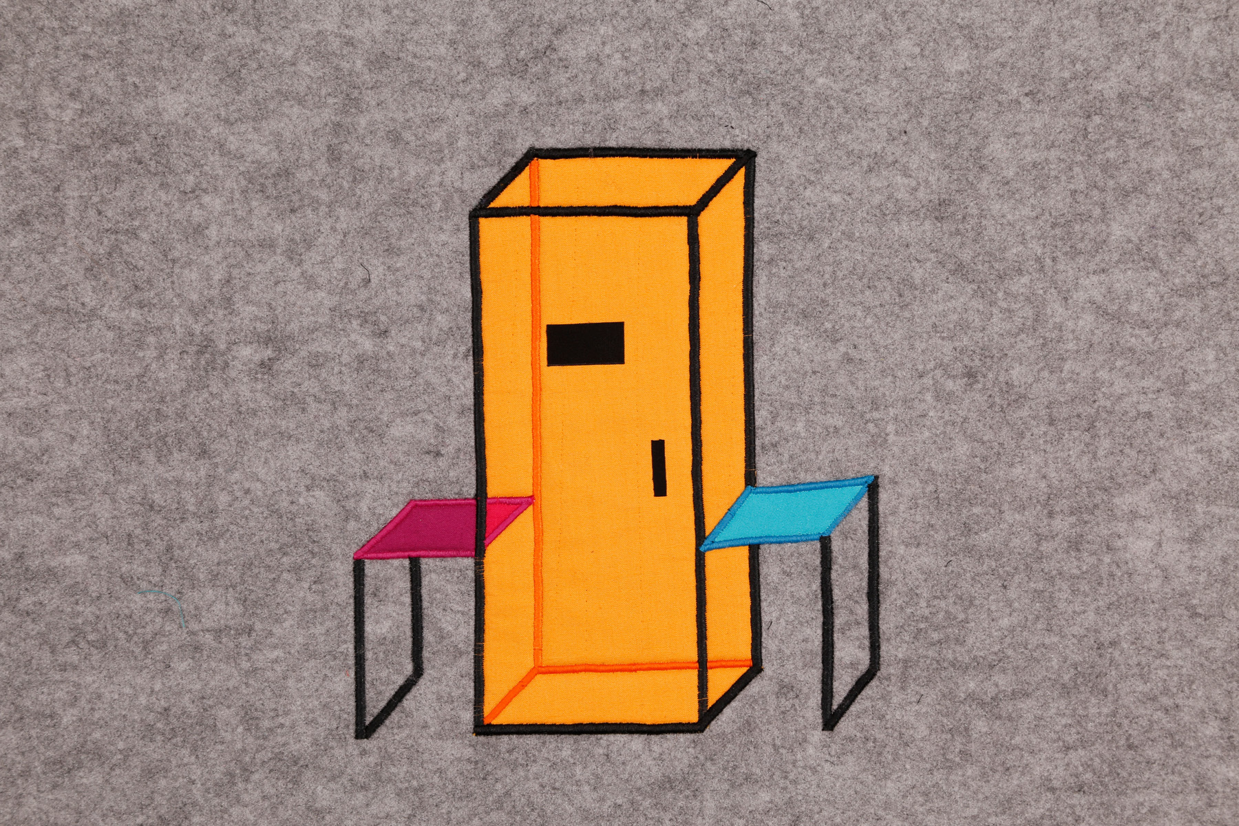 Heidi Kumao: Locker (detail) | U-M Stamps