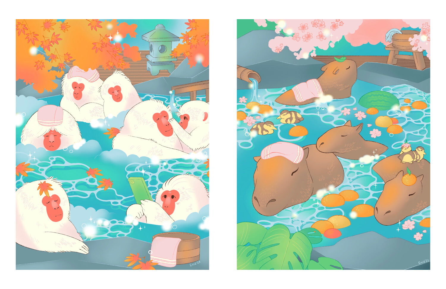 Enid Smith: Spa Day | U-M Stamps